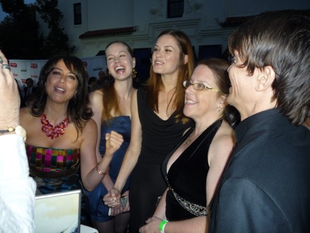 “With the Angels” cast being interviewed by Shira Lazar – Carly Jones